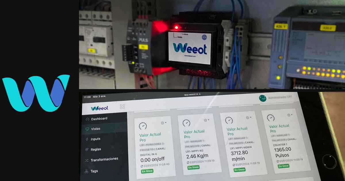 Weeot – Specialists in IoT solutions for the manufacturing industry